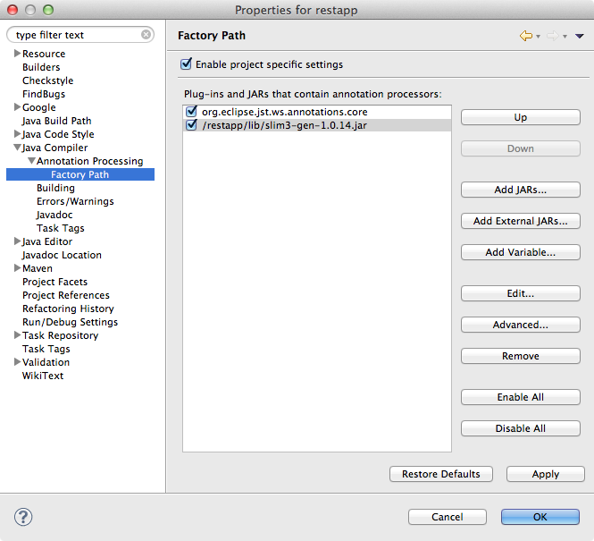 JSONIC + Slim3 + GAE/JでRESTサービスを構築する方法 Part4 - Jupitris on Laboratory