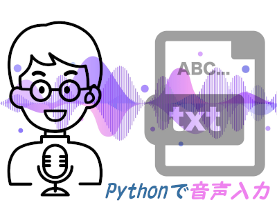 音声入力で文章作成するアプリの作り方【Python】 - プログラムでおかえしできるかな