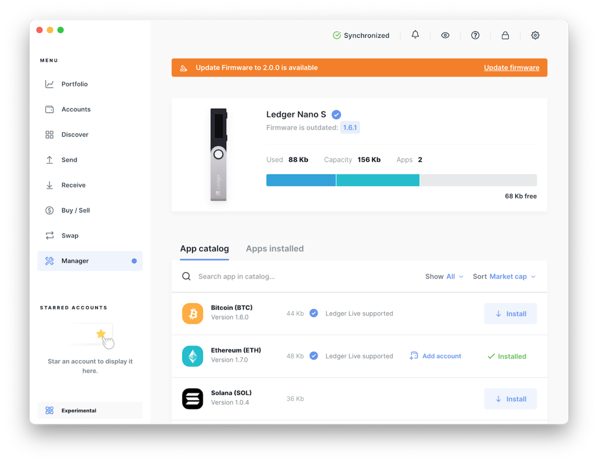 ハードウェアウォレット Ledger Nano S 情報 - k144 Personal Note