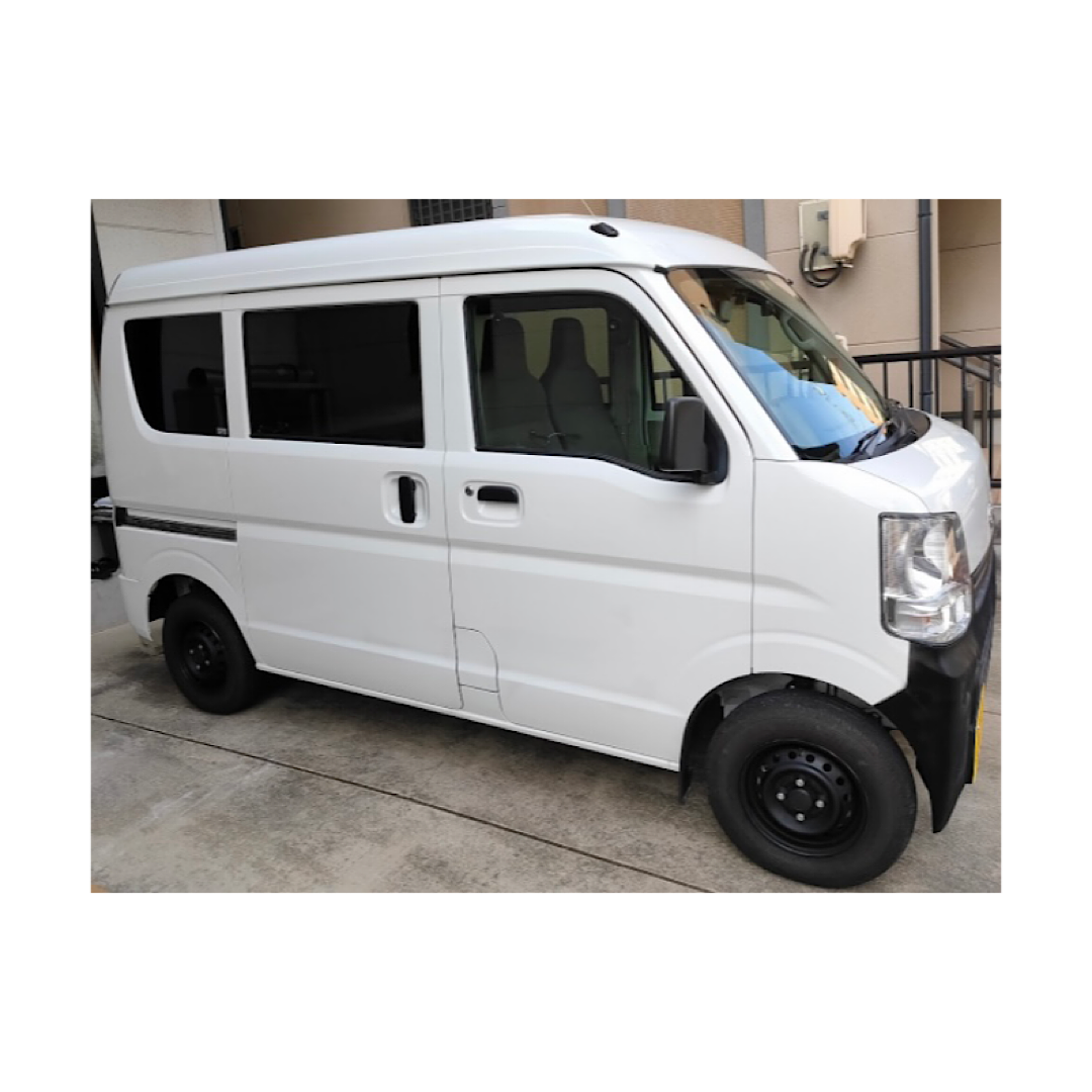 エブリイ バン DA17V スポイラー？ ラッピング？ - 軽バン エブリィ DIY キャンピングカー エブリイ