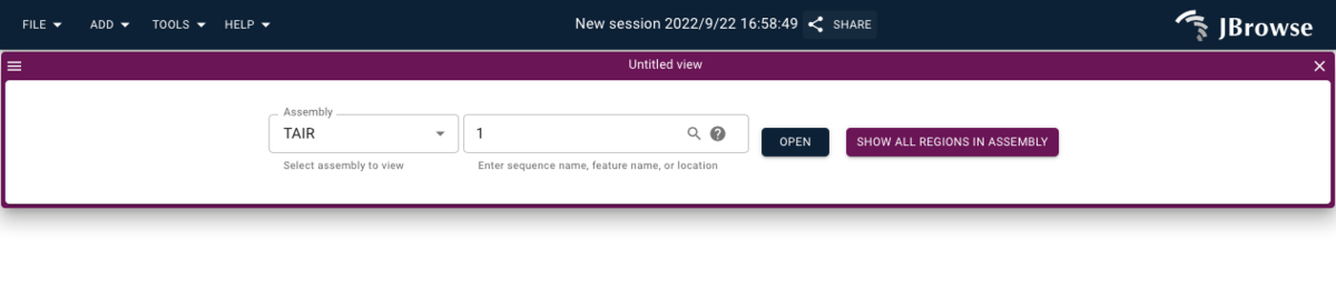 Macにnode.jsを入れてJbrowse2 webを動かす - kuroの覚え書き