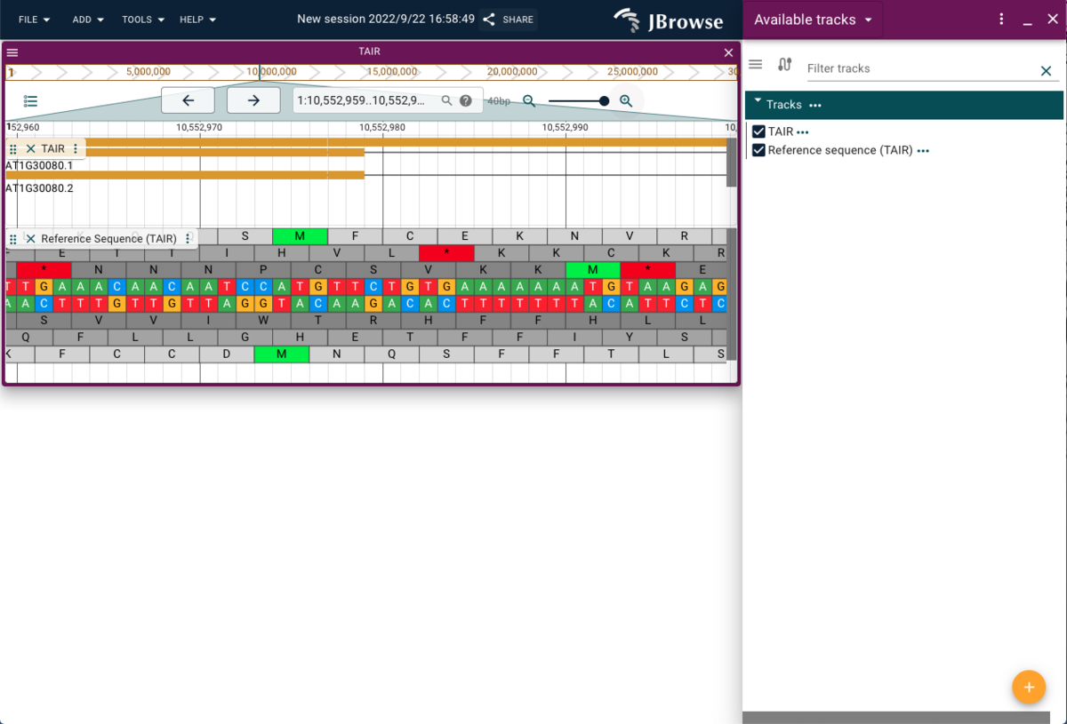 Macにnode.jsを入れてJbrowse2 webを動かす - kuroの覚え書き