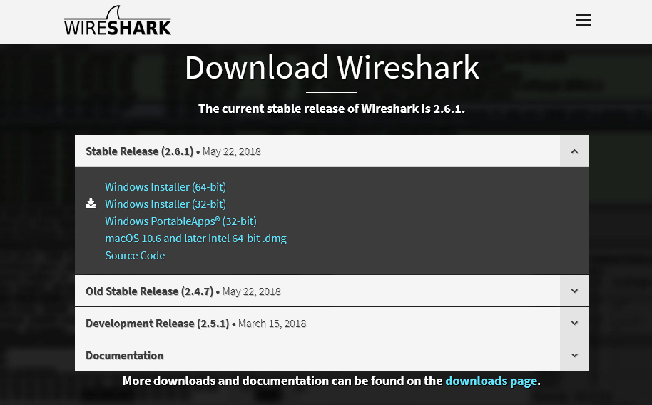 Wiresharkをインストールする - k01ken’s b10g