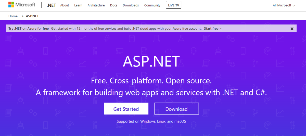 ASP.NETを使ってみる - k01ken’s b10g