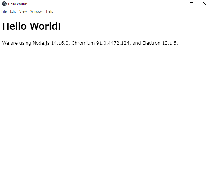 Electronを使ってみる - k01ken’s b10g