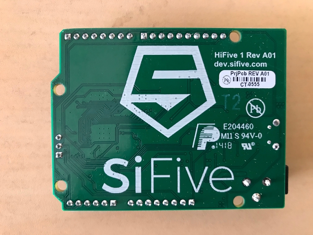RISC-VのArduino互換ボード「HiFive1」を試す - k0b0's record.