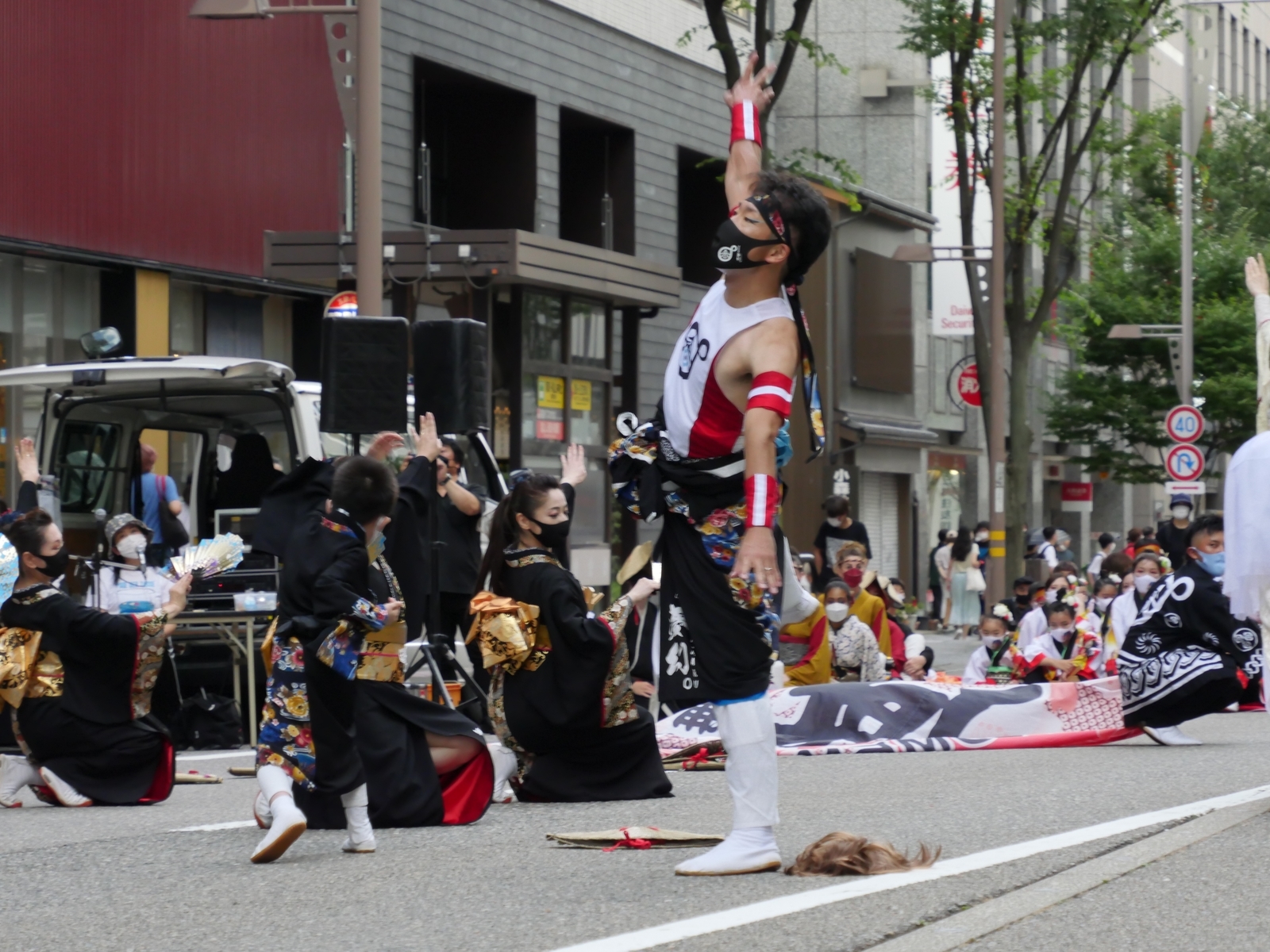 YOSAKOIソーラン日本海（おまけ編）「金沢ゆめ街道2022」 - 金沢おもしろ発掘