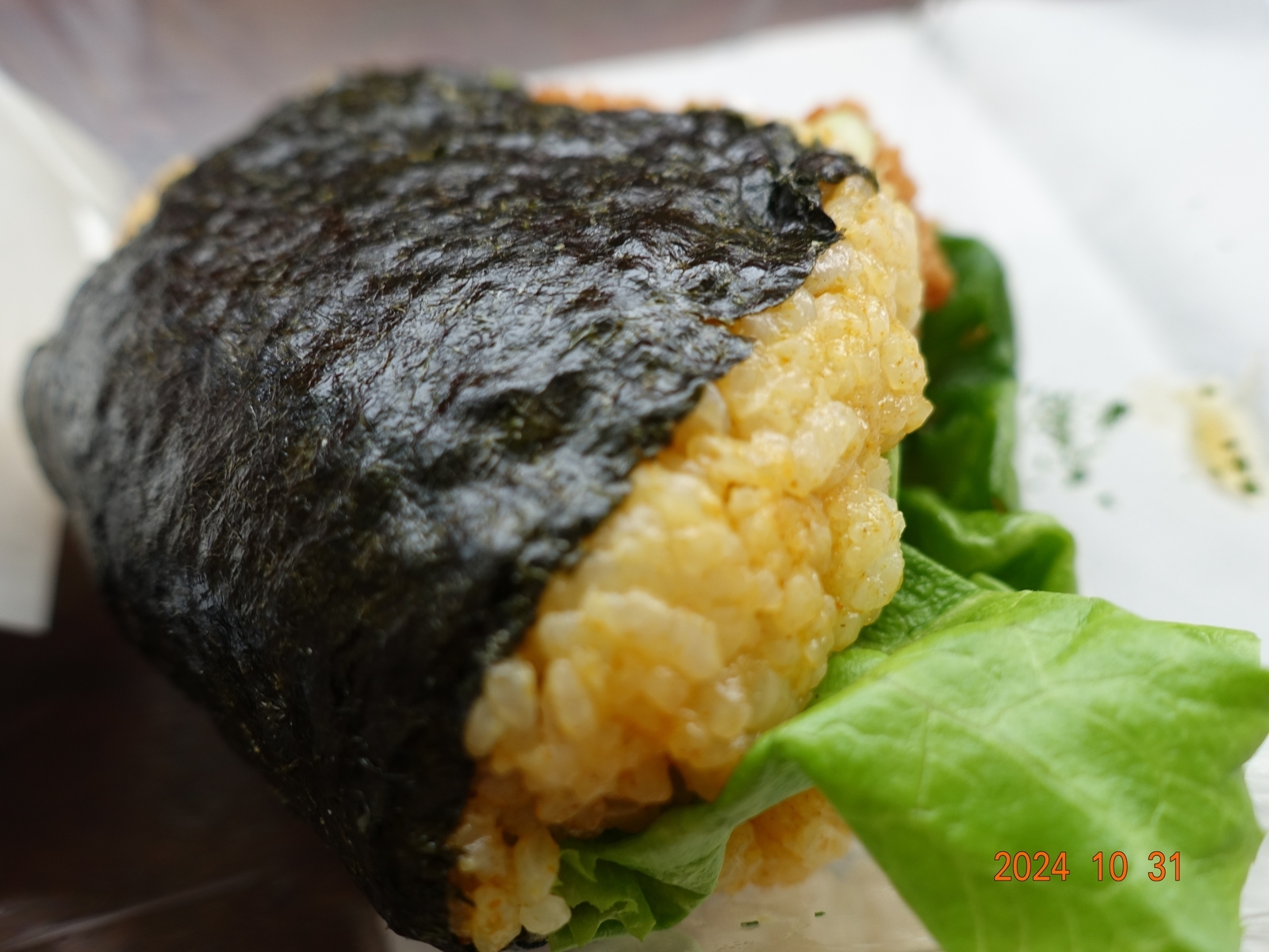 タンドリー竜田おにぎりサンド＋Secoma「辛味噌ラーメン」 - 金沢おもしろ発掘