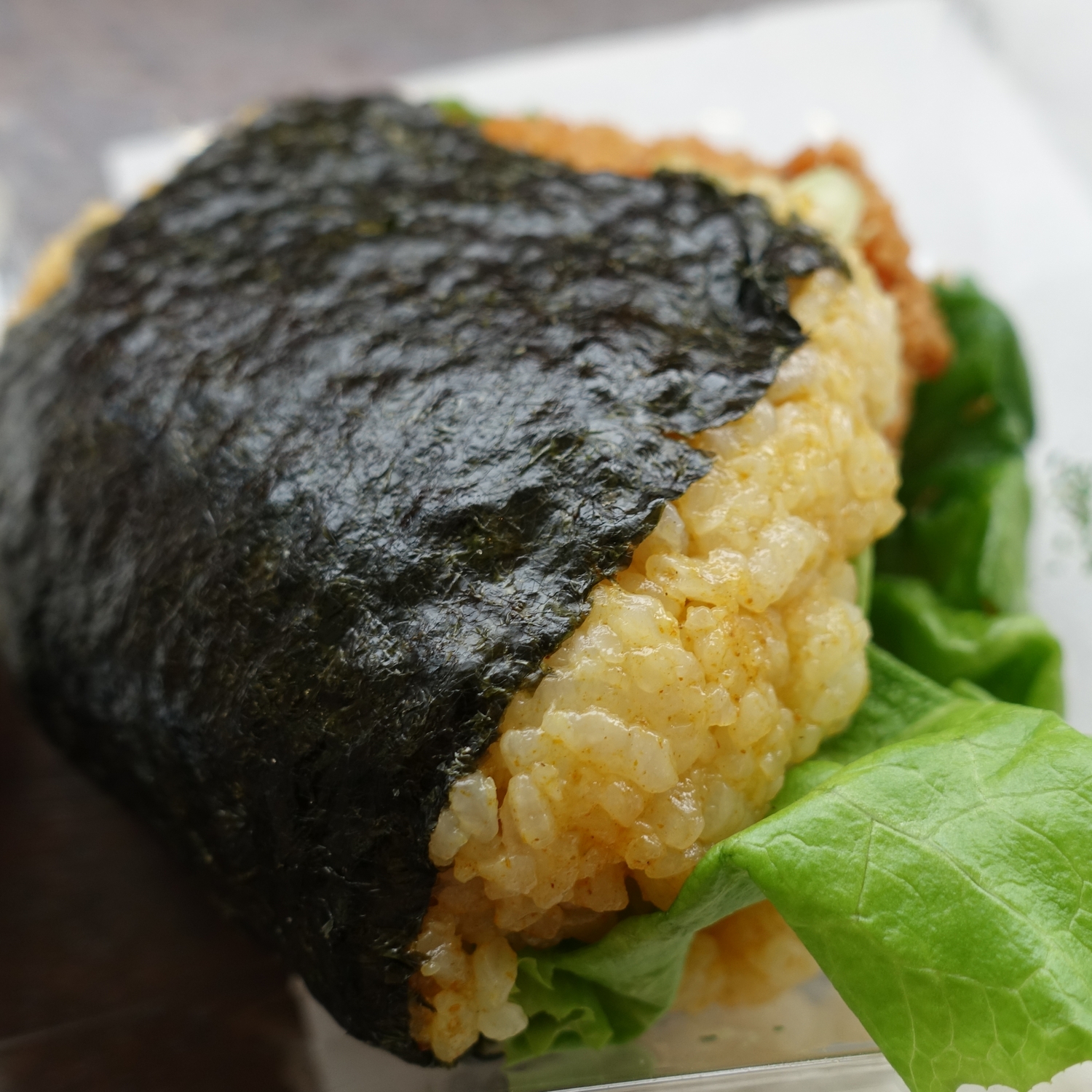 タンドリー竜田おにぎりサンド＋Secoma「辛味噌ラーメン」 - 金沢おもしろ発掘