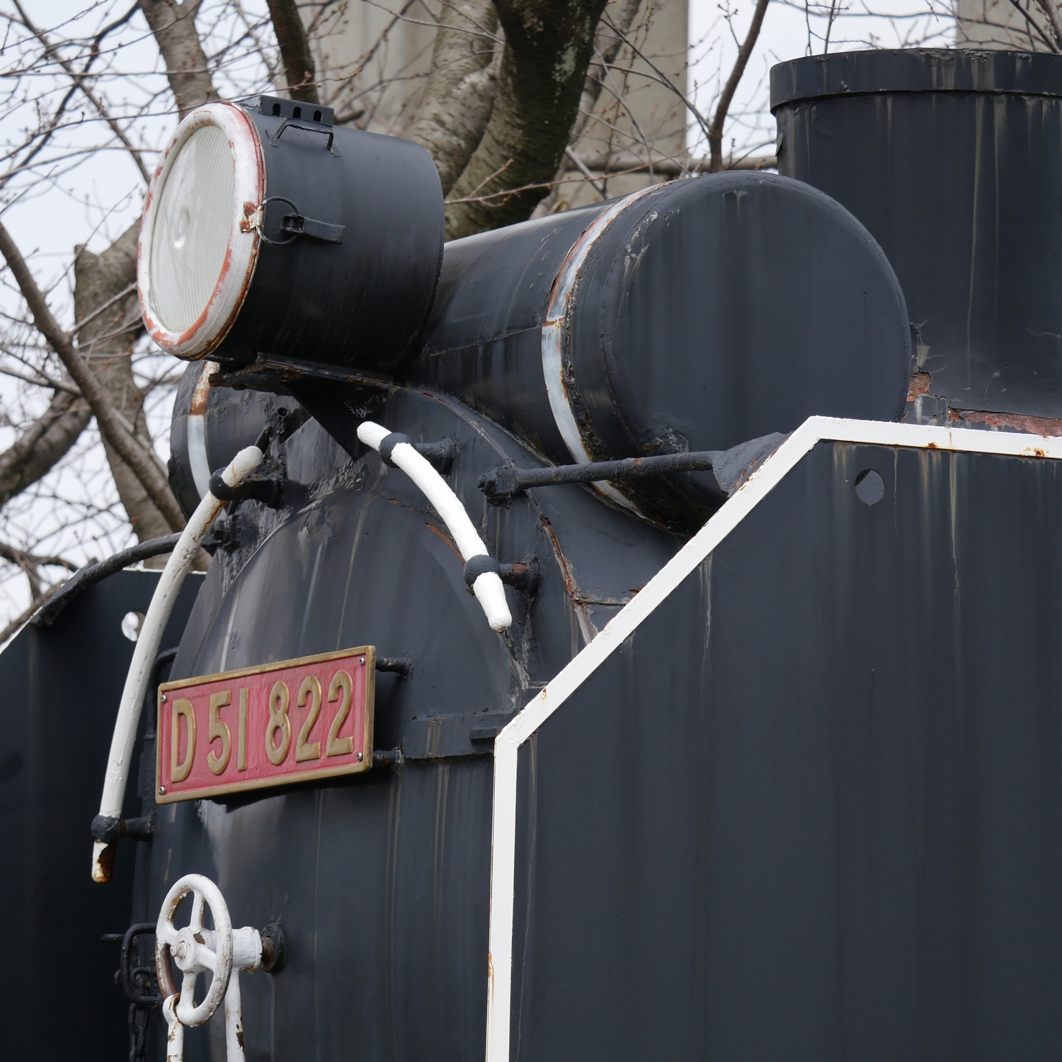 超望遠で撮った「D51 822」 - 金沢おもしろ発掘