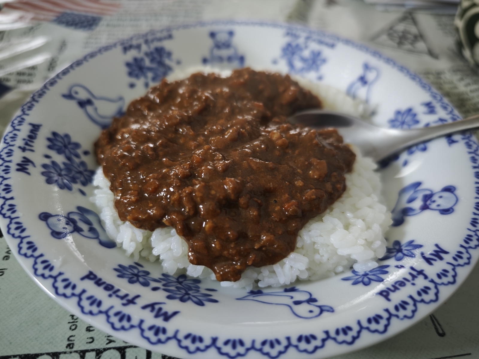 アリアケジャパン「キーマカレー」 ＋ Secoma「野菜たっぷりちゃんぽん」 - 金沢おもしろ発掘