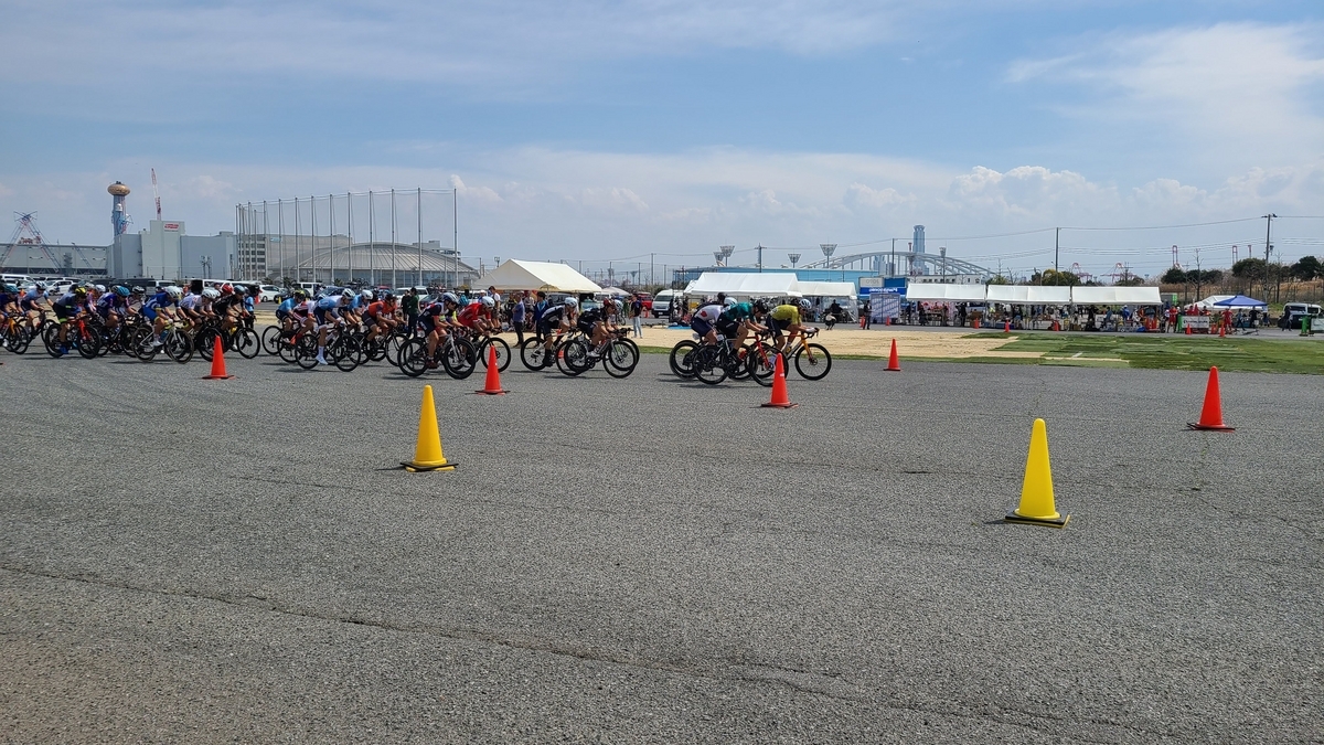 JBCF第38回舞洲クリテリウムE1（2023年4月大会） DNFれぽ - のりりん鹿児島