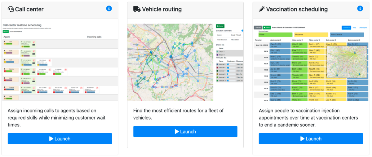 OptaPlanner 8 の新しくなった最適化問題のサンプルを動かしてみる - 赤帽エンジニアブログ