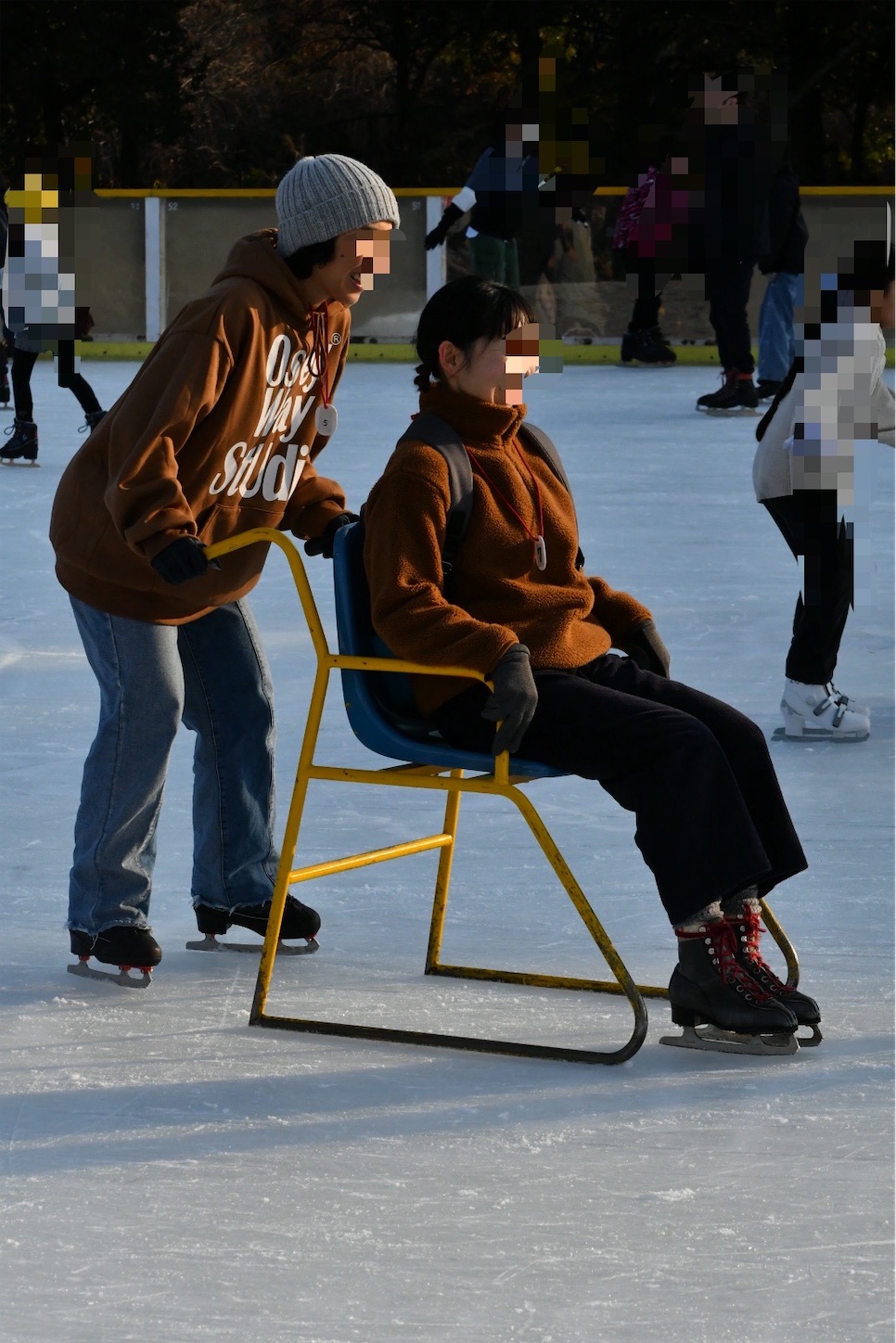 スケート！！ - ちいちゃん今日もウトウト・・・
