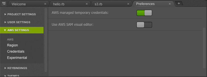 Ruby Sample for AWS Cloud9 day2 - かべにっき