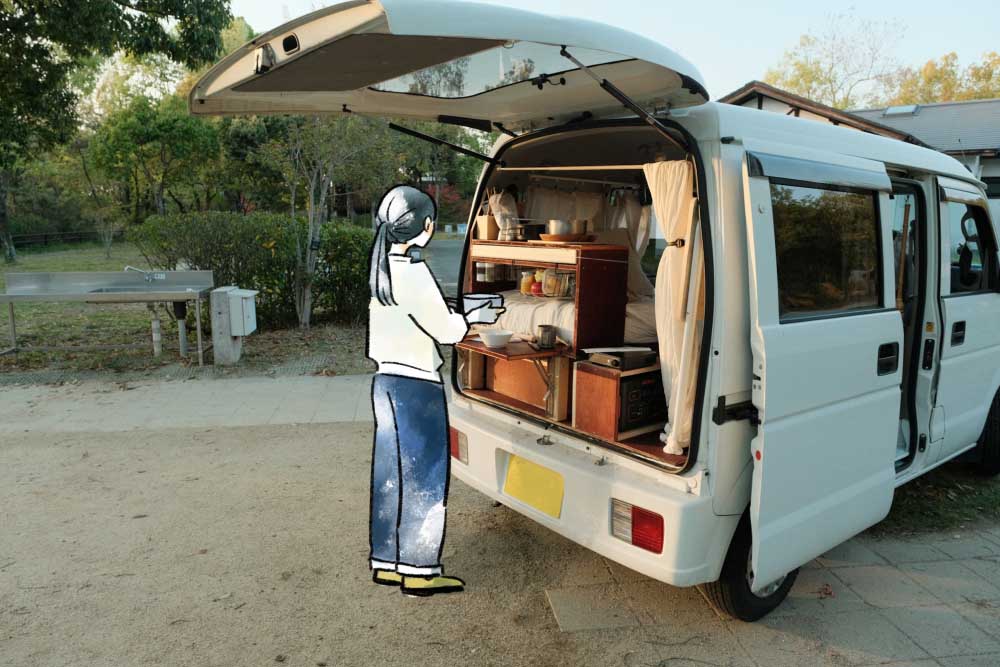 車中泊で四国を巡り、香川で見つけた絶景フォトスポット！ ～イラストレーターいとうみゆきのクルマのおうち旅～ - カエライフ ～ クルマと ...