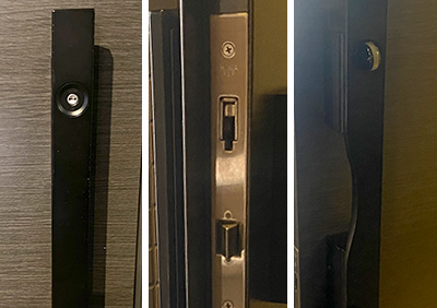 「PLF777」平行移動型鎌デッドプッシュプル錠(MIWA)を交換 - 鍵屋 キー助®｜口コミ・評判も掲載中。鍵交換 取付 開錠 修理 電子錠 ドアノブ・ドアクローザー交換など