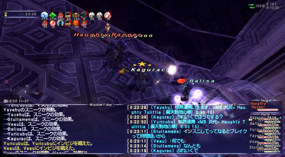 ソーティ 下層のインスニと見破りについて - FF11人生を捧げるブログ