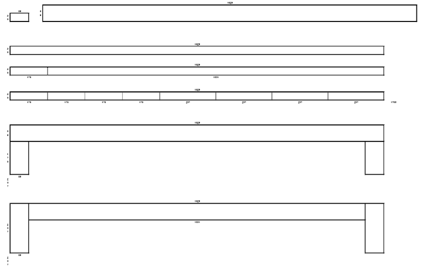 【教室】ベンチ作りに挑戦！②－設計図作成・買い足し・線引き・切断 - kaip-memo