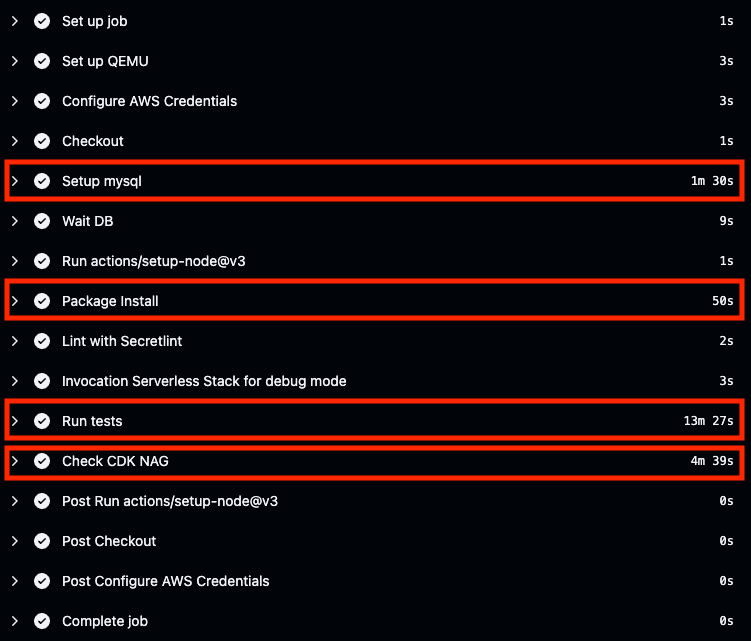 GitHub Actions上でテストを約3倍早くした話 - KAKEHASHI Tech Blog