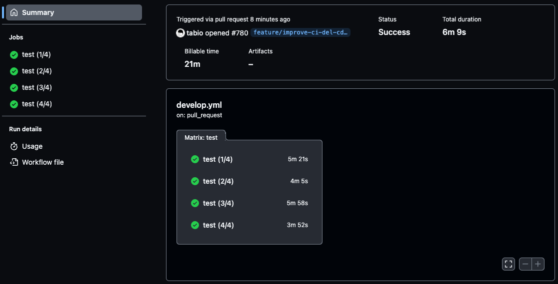 GitHub Actions上でテストを約3倍早くした話 - KAKEHASHI Tech Blog