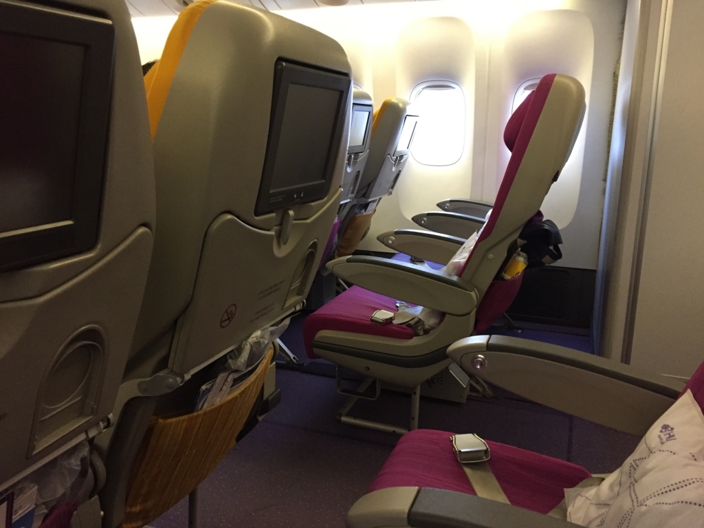 シンガポール発バンコク行きタイ国際航空（TG414便）搭乗記！ - kakinotane6の飛行機日記
