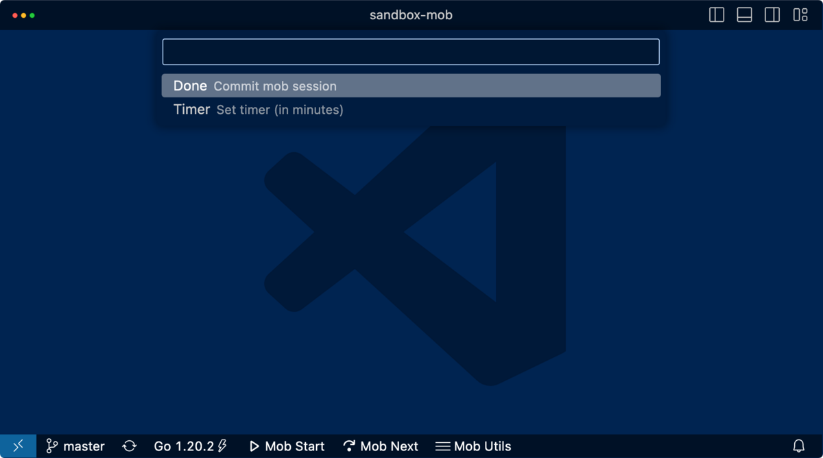 mob コマンドの VS Code 拡張機能「Mob VSCode GUI」 - kakakakakku blog