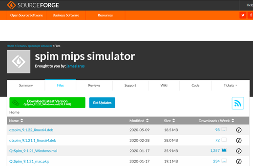 【QtSPIM】SPIMによる加算プログラムの実行 - 日記