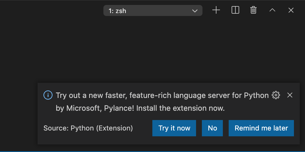 VS CodeでPylanceを試してみる - delhi09の勉強日記