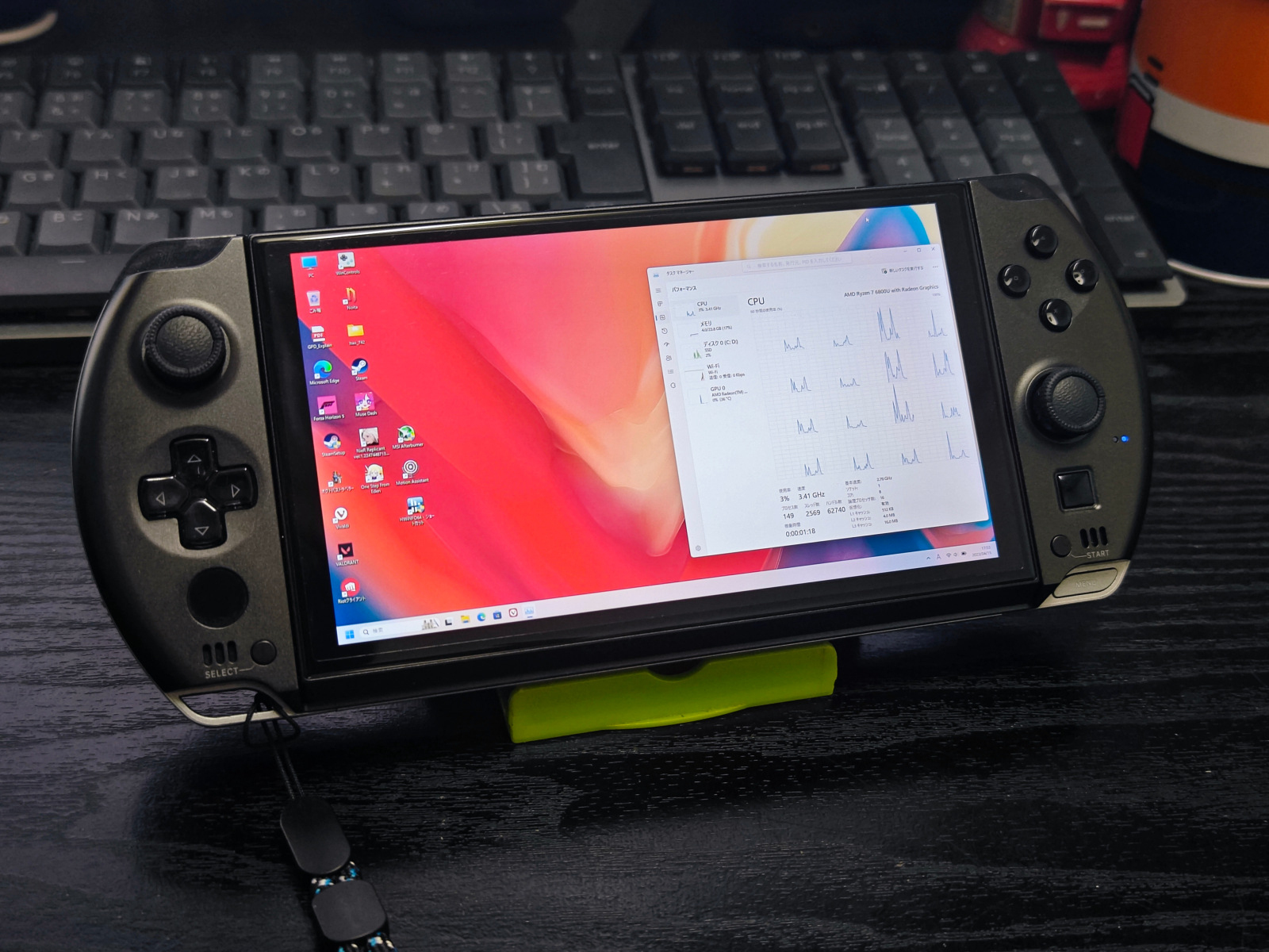 令和最新版PSPことGPD WIN 4が届いて1週間使ってみた感想 - ただのノート+