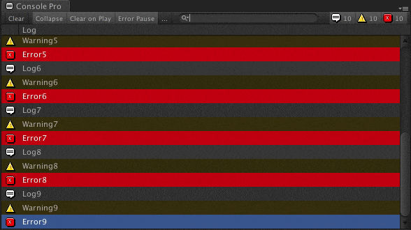 「デバッグを簡単にして生産性を上げられる」と謳われているEditor Console Proを試してみた【Unity】【アセット】 - (:3[kanのメモ帳]