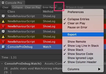 「デバッグを簡単にして生産性を上げられる」と謳われているEditor Console Proを試してみた【Unity】【アセット】 - (:3[kanのメモ帳]