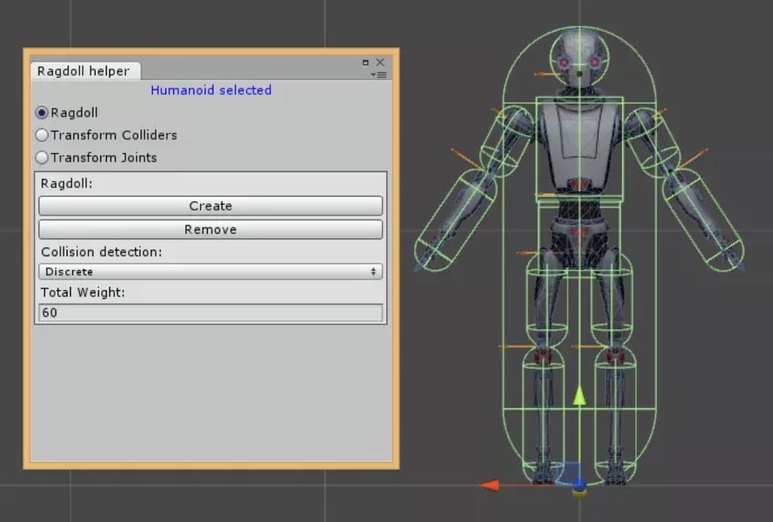 ラグドール(Ragdoll)でキャラクターをグニャグニャにする【Unity】 - (:3[kanのメモ帳]