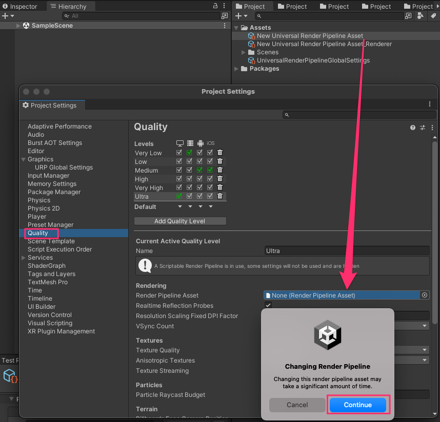 URP対応の2Dプロジェクトを作成する方法と既存2DプロジェクトをUPRに移行する方法【Unity】【URP】 - (:3[kanのメモ帳]