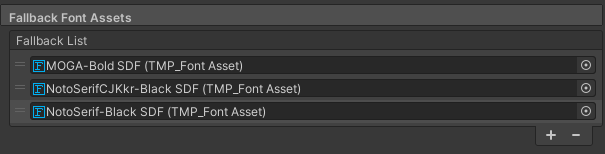 Font Assetを変えずに言語ごとにフォント変える【Unity】【TextMesh Pro】 - (:3[kanのメモ帳]