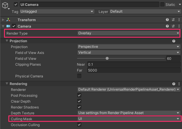 URPで複数のカメラを重ねて表示する方法【Unity】 - (:3[kanのメモ帳]