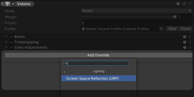 URPでリアルな反射を表示するエフェクトSSR(Screen Space Reflections)を使う方法【Unity】【URP】【ポストプロセス】 - (:3[kanのメモ帳]
