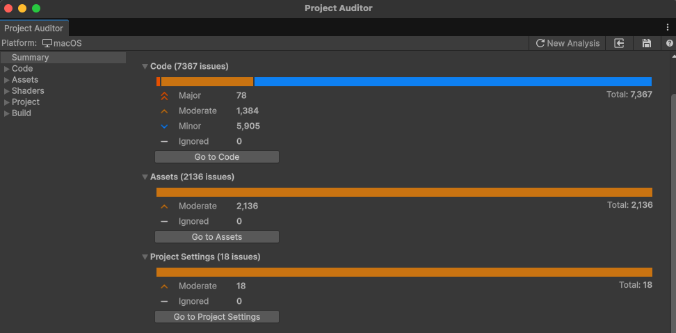 Unityプロジェクトを解析し、改善点を教えてくれるProjectAuditorが公式パッケージ化【Unity】【最適化】 - (:3[kanのメモ帳]