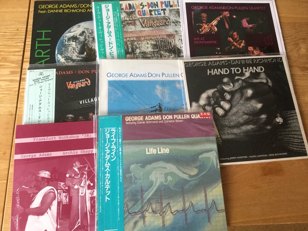 George AdamsのDiscographyと保有音源 - K’s Jazz Days