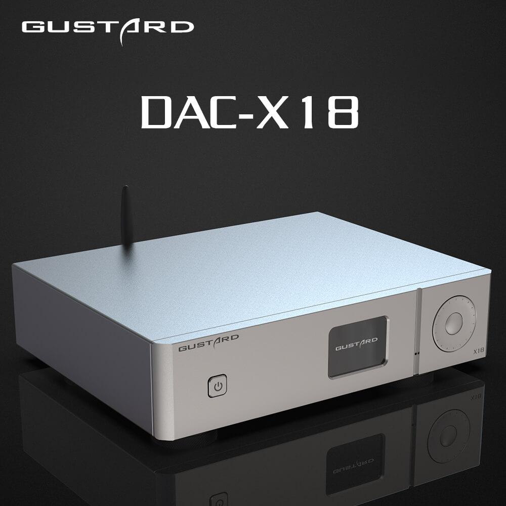 Gustard X18：Bluetooth V5.0接続のプレミアムES9038Pro MQAデスクトップDAC - audio-sound ...