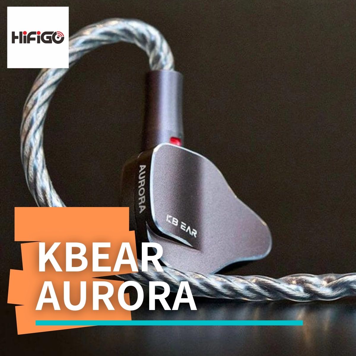 シングルダイナミックドライバーIEM「KBEAR Aurora 2022」、新マットフィニッシュで登場！ - audio-sound @ hatena