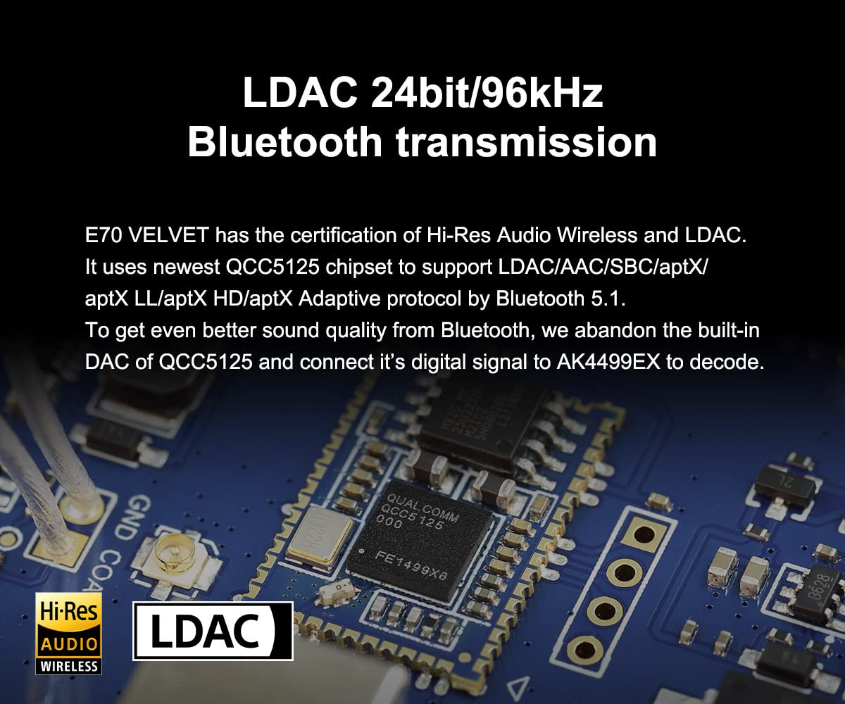 Topping E70 Velvet: Flagship Desktop DAC With AK4499EX+AK4191 Premium ...