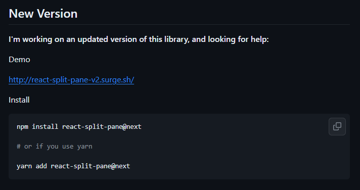memo：Reactの画面分割ライブラリ - kanuazutのblog