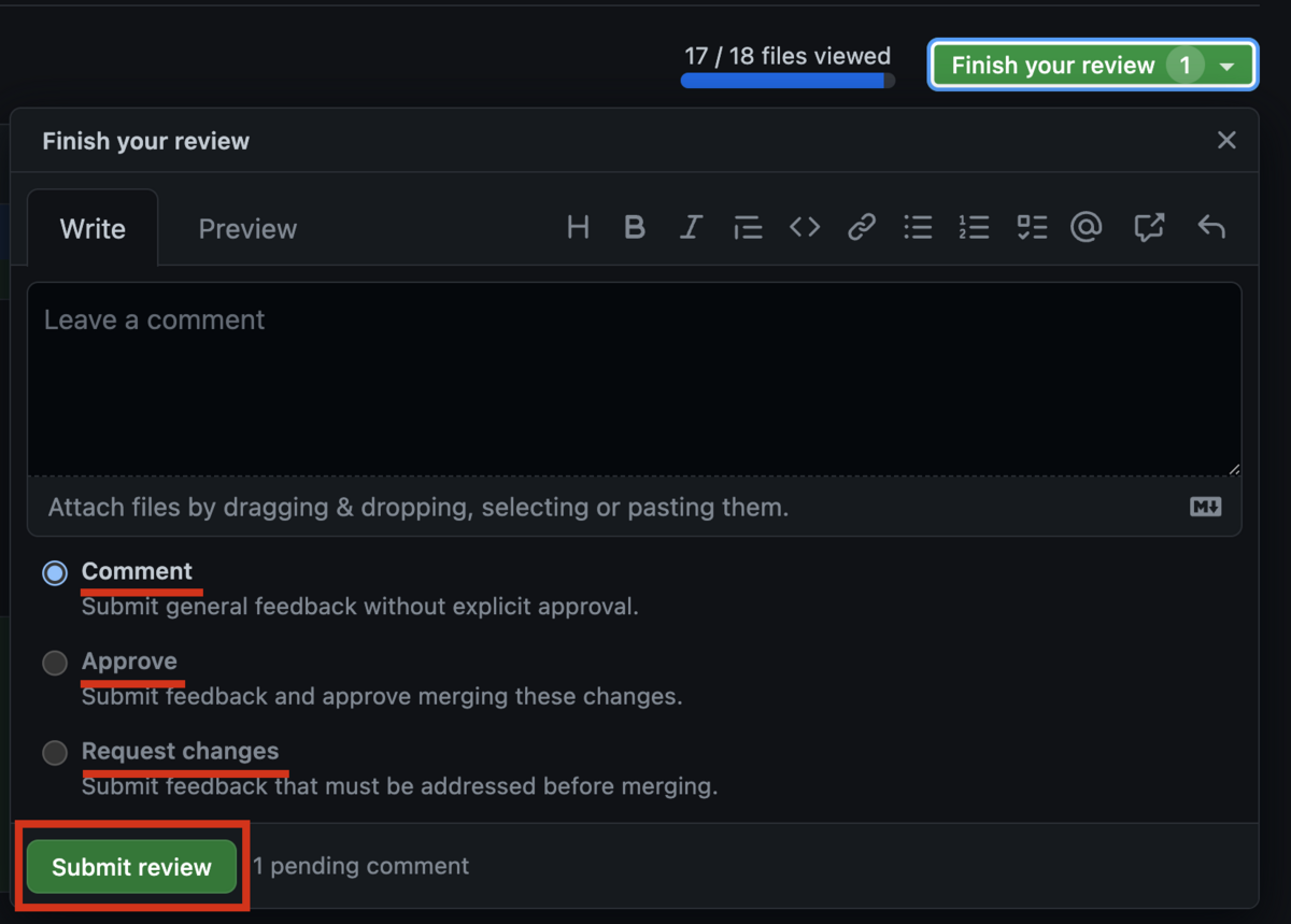 【GitHub】コードレビュー時のコメントの追加と返信の流れ - 時々とおまわり