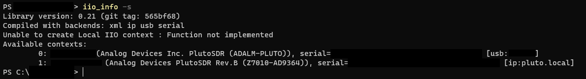 libiio rust binding for Windows - e-tipsmemo