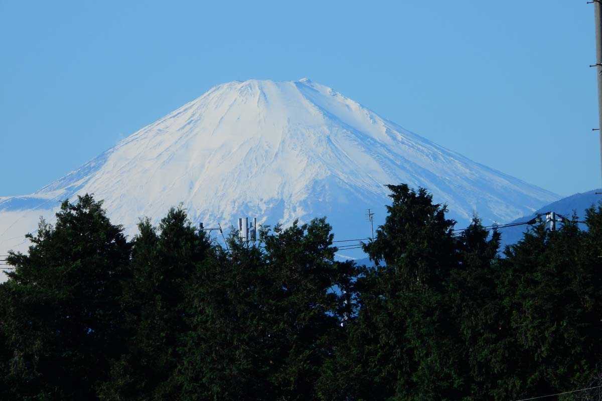 今朝の富士山です - kataroのつぶやき