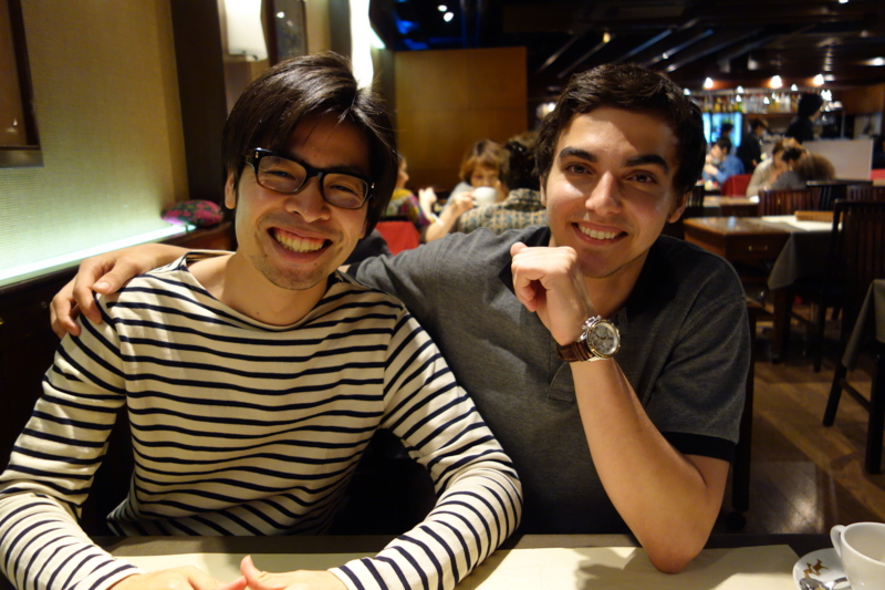 STORY.JPのライニージェイムズ (James Riney)さんと大塚雄介さんと表参道でランチをしました - 勝屋久 Life Love ...