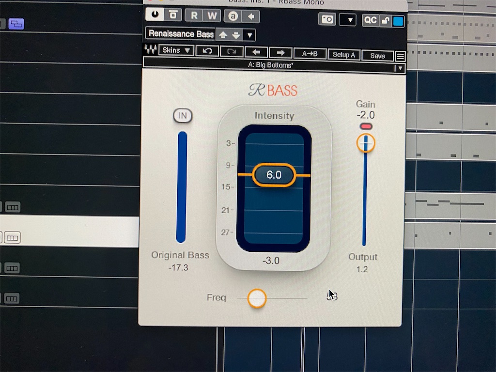 Waves R Bass プラグイン - ちょっとマニアなブログ