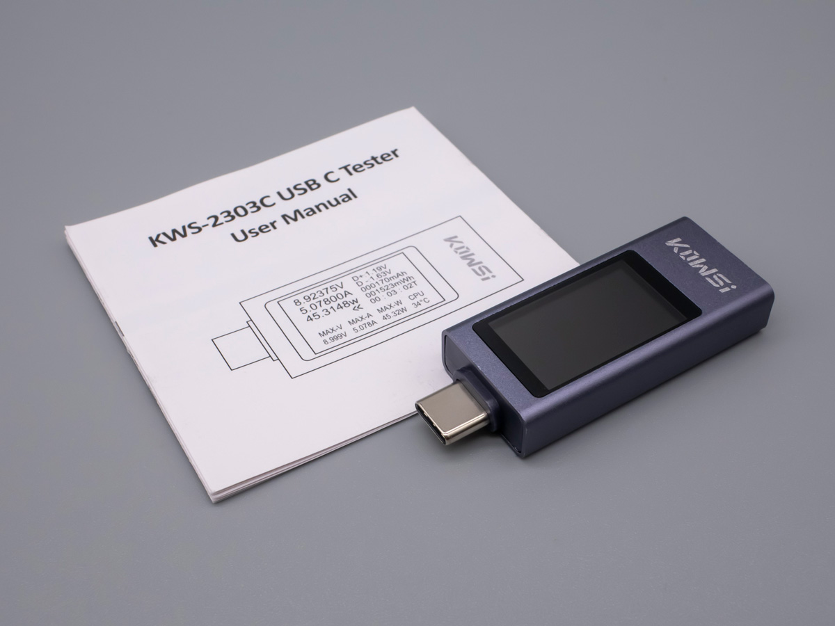 電力表示や電力量など多彩な表示を出来るUSB-C接続の電流電圧チェッカーを購入。業務用に匹敵する精度なのに安価で高性能。 - かわにょぶろぐ