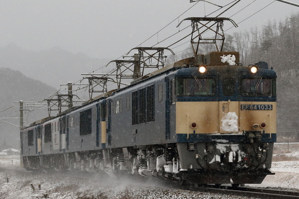 JR貨物からのお年玉!? EF64 4重連を狙う 2021年元旦 長野遠征① - 川崎鶴見鉄道録
